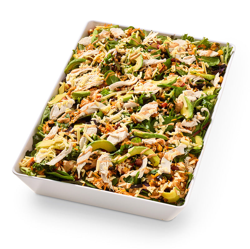 Mexican Chicken Leafy Kit 1.5kg Salad Delivered | Salad Servers Direct