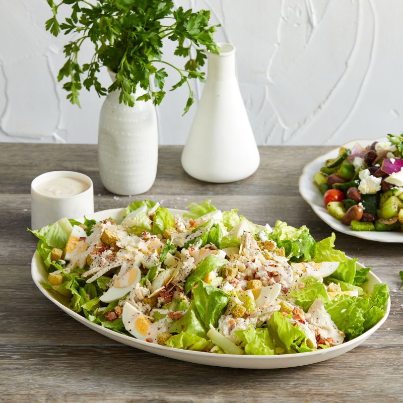 Classic Caesar Salad with Dressing 2kg Delivered | Salad Servers Direct